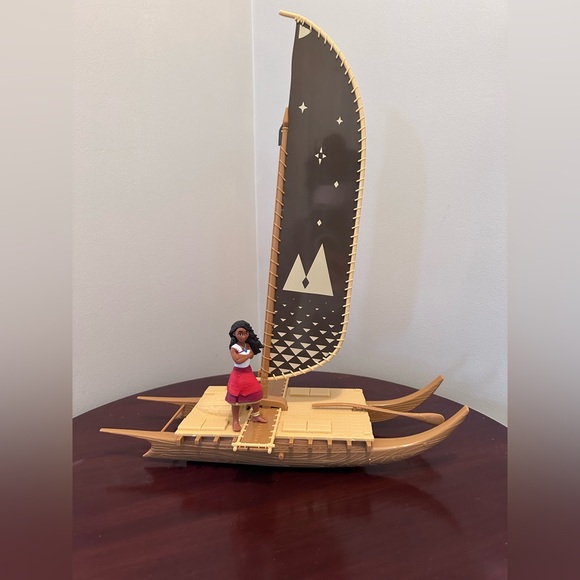 Moana 2 | Toys | Moana 2 Movie Collectible Nacho Catamaran Boat Limited ...